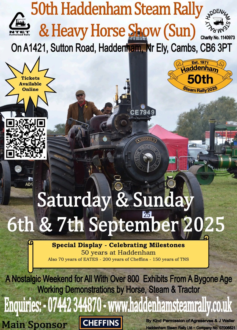 Haddenham Steam Rally - Our Poster